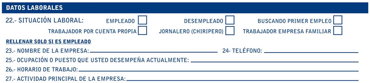 Formulario de Solicitud de Servicios de Infotep 2025