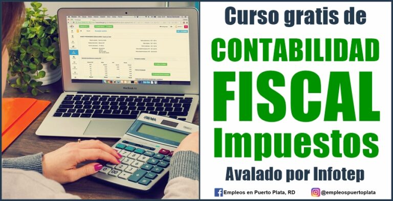 Curso gratis virtual de Contabilidad Tributaria (Fiscal), vía Infotep ...